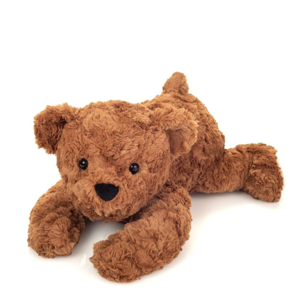 Kuscheltier Brauner liegeneder Teddy von Teddy Hermann | 40 cm