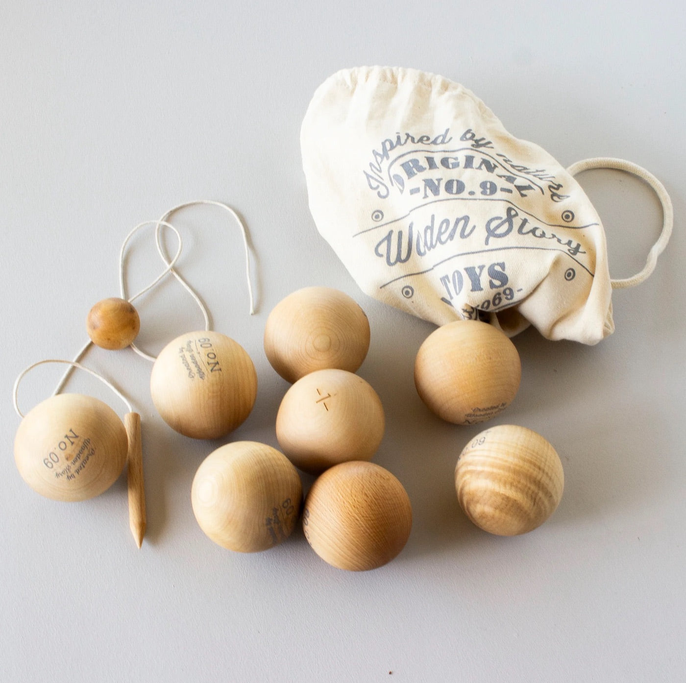 Wooden Story | Boule Spiel aus FSC-zertifiziertem Massivholz