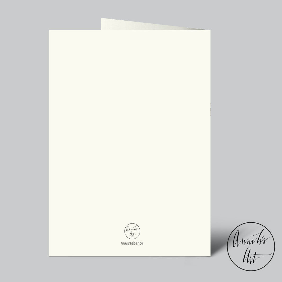 Annelis Art | Karte zur Geburt | Klappkarte Sei neugierig & aufgeweckt